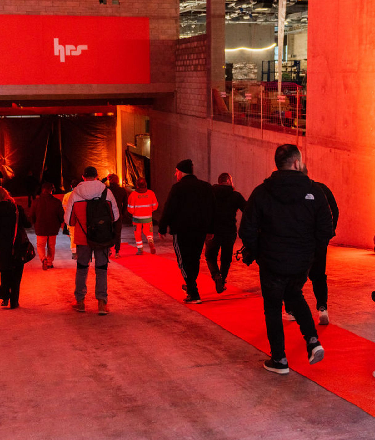 Underground vibes during the topping out ceremony | The Pictet Group